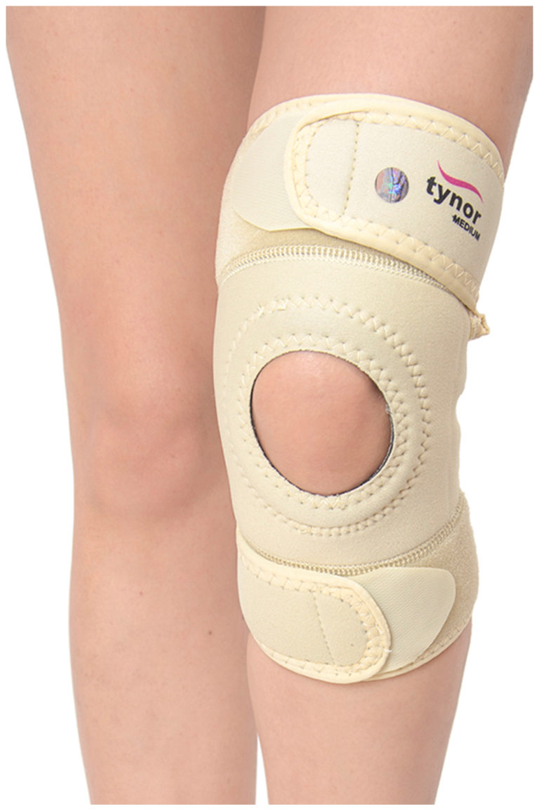 Rodillera de Neopreno con Soporte Rotuliano Tynor
