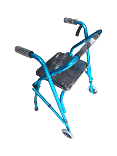 Andadera rollator económica azul One asia - ORTOSSUR OAXACA